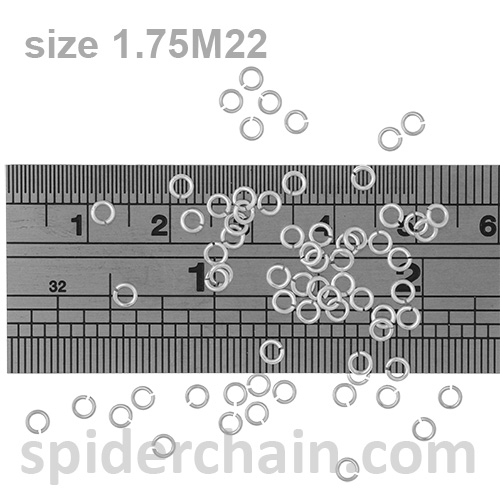22 Gauge Copper Jump Rings - mm sizes • Spiderchain Jewelry